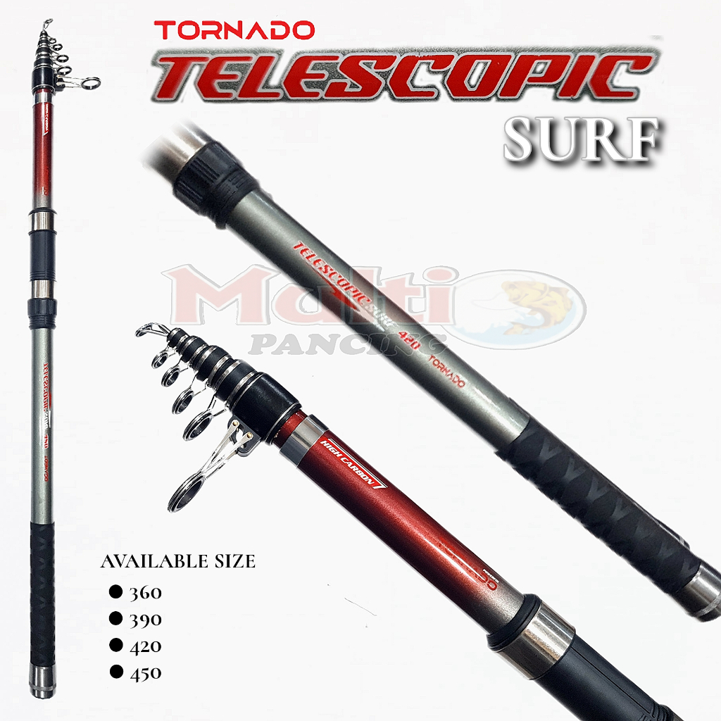 Jual joran pasiran TORNADO TELESCOPIC SURF | Shopee Indonesia