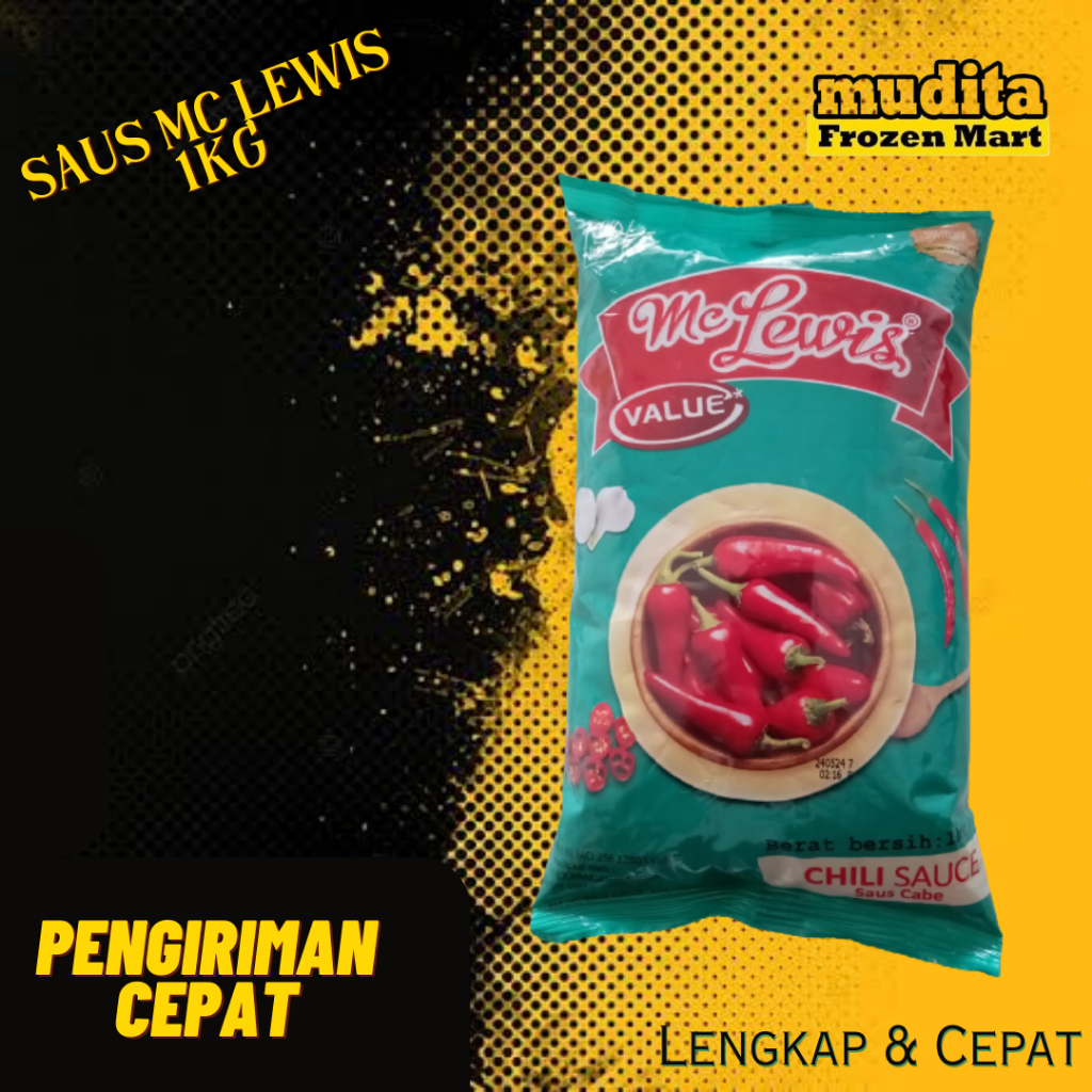 Jual Saus Cabai Mclewis Value 1kg Medan | Shopee Indonesia