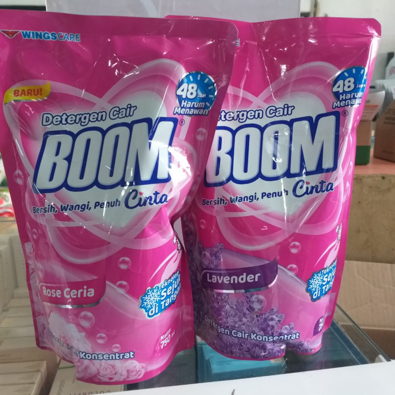 Jual Detergen Cair/Liquid BOOM 750ml | Shopee Indonesia