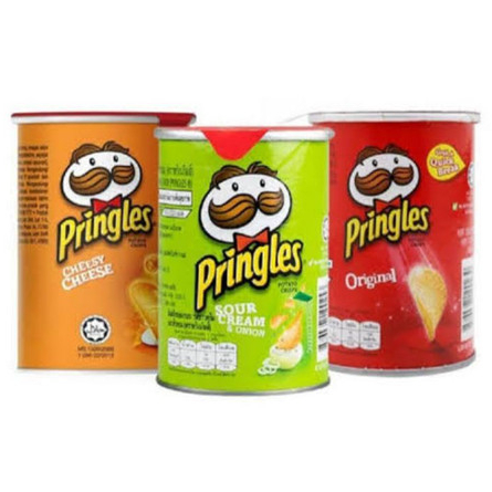Jual Paling Popular Pringles Mini Keripik Kentang Potato Chips Original ...