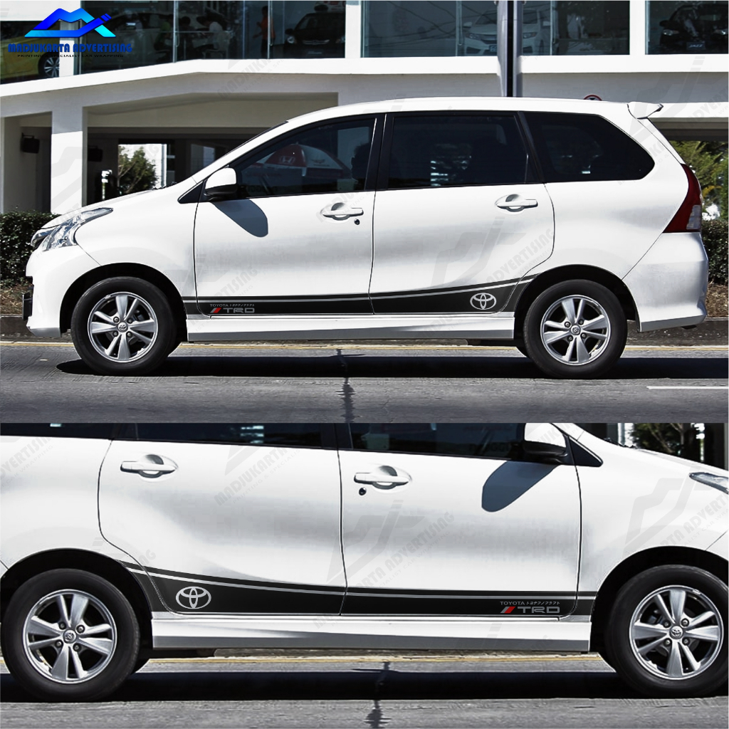 Jual CUTTING STICKER MOBIL TOYOTA AVANZA XENIA YARIS BRIO INOVA XPANDER ...