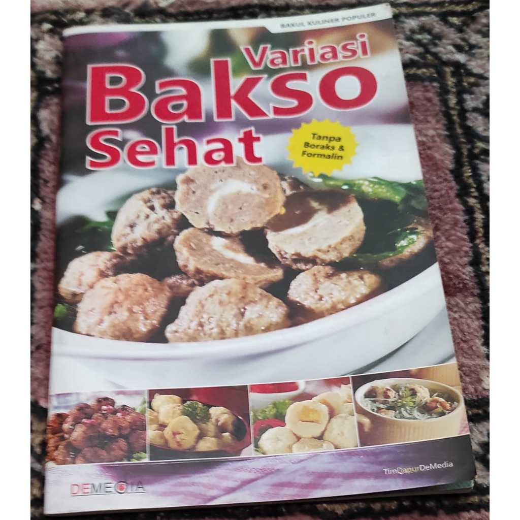 Jual Buku Bekas VARIASI BAKSO SEHAT - TimDapurDeMedia | Shopee Indonesia