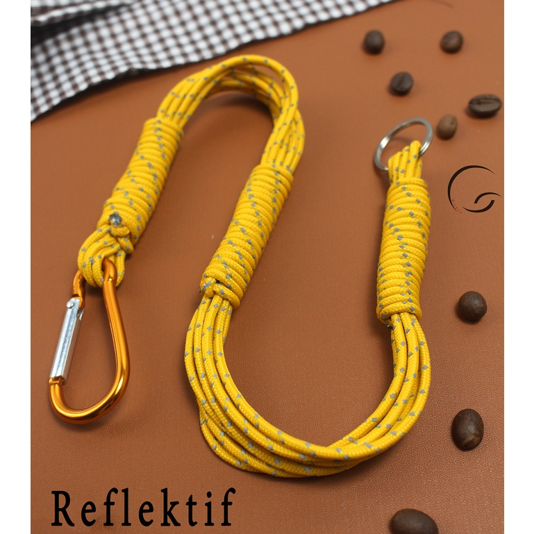 Jual Tali Dompet Pria Keren Distro GOF123 8 Rangkap Bahan Tali Prusik ...
