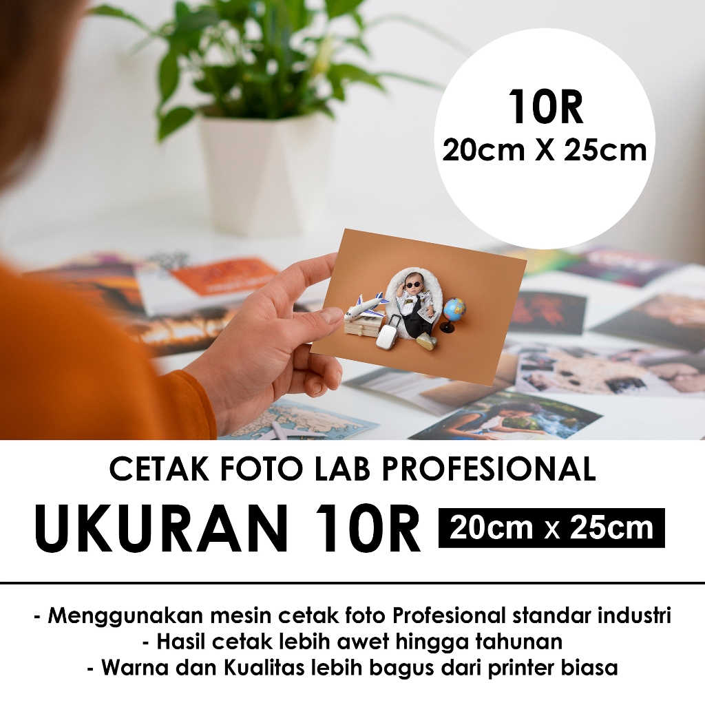 Jual Cetak Foto 10R Pakai Mesin Foto Profesional Lab (Bukan Printer ...