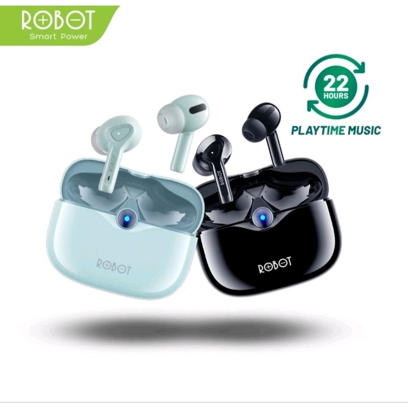 Jual Robot TWS Wireless Earphone Airbuds T30 Original BT 5.3 True ...