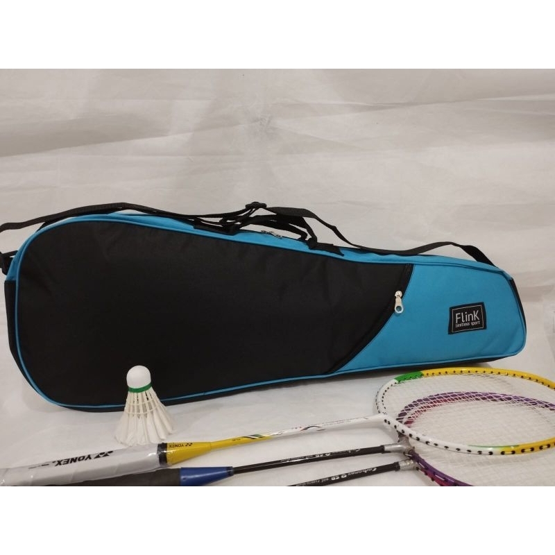 Jual Flink Tas Raket Badminton Bulutangkis Model Slempang Jinjing Bisa ...