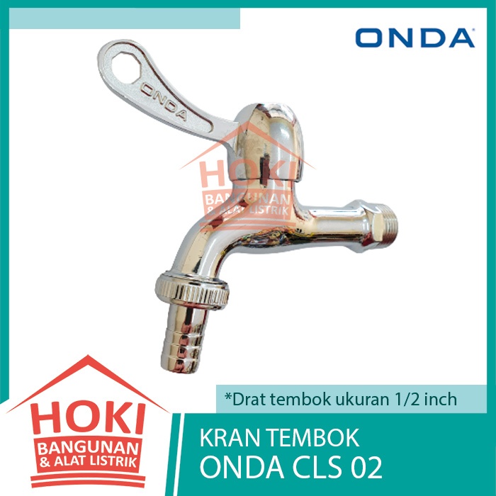 Jual KRAN TEMBOK TAMAN ONDA CLS 02 1/2" - Keran Air Dinding Wudhu ...