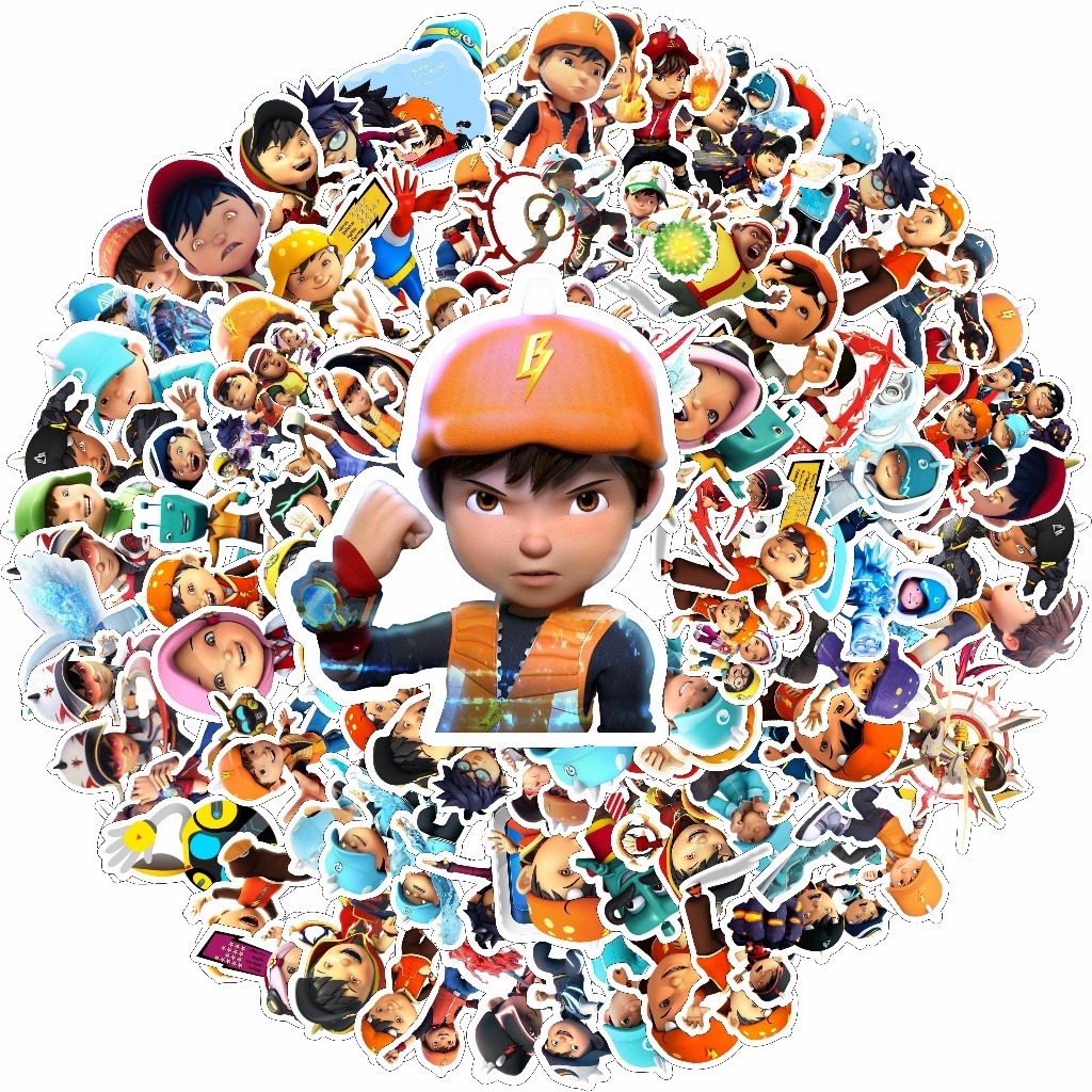 Jual Stiker Kartun Boboiboy 1 pcs | Shopee Indonesia