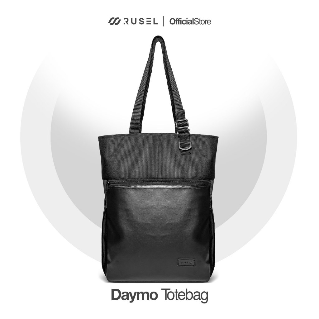 Jual RUSEL CO - Tote Bag Daymo Tote Bag Backpack I Tote Bag Multifungsi ...