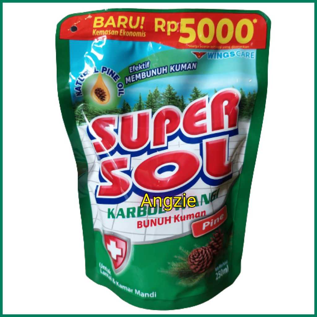 Jual SUPER SOL Karbol Wangi 250 ML ( kemasan 5000 ) | Shopee Indonesia
