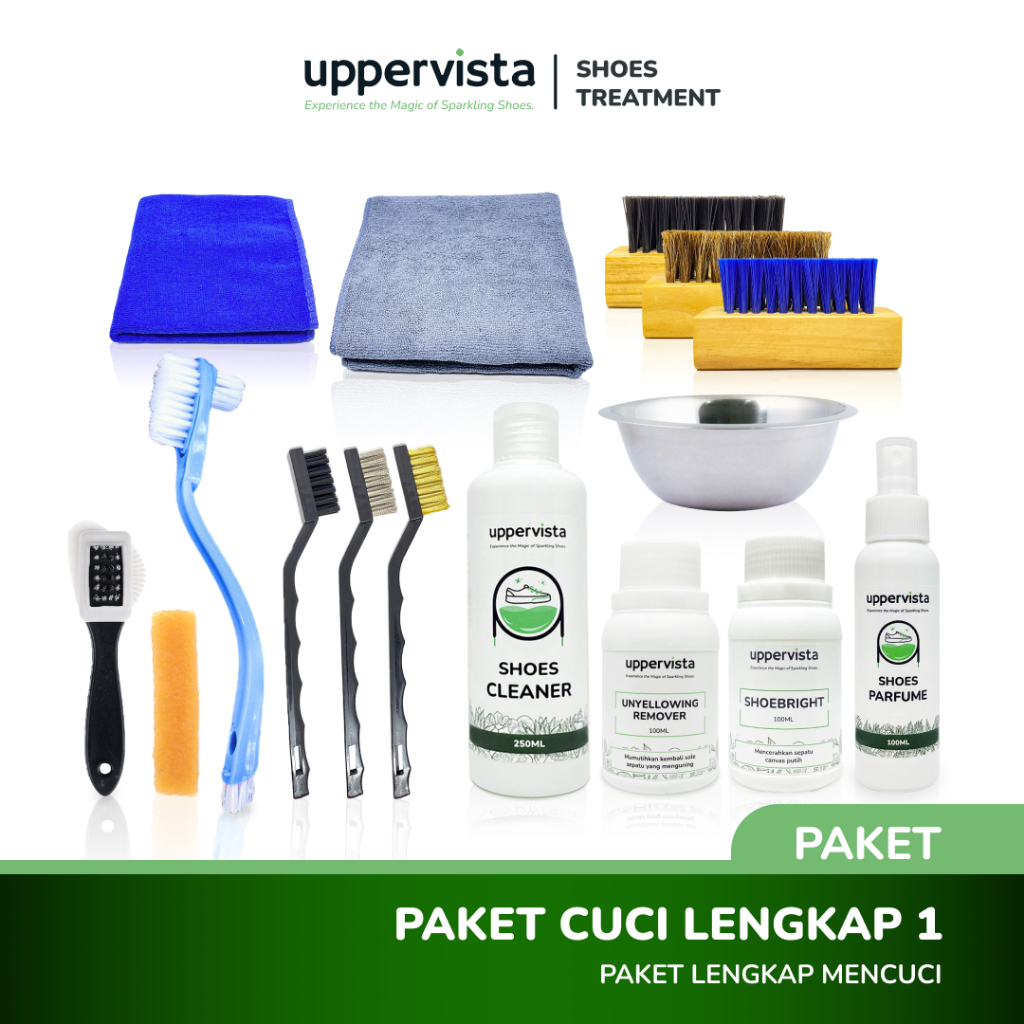 Jual Paket Cuci Sepatu Lengkap Untuk Semua Sepatu | Shopee Indonesia