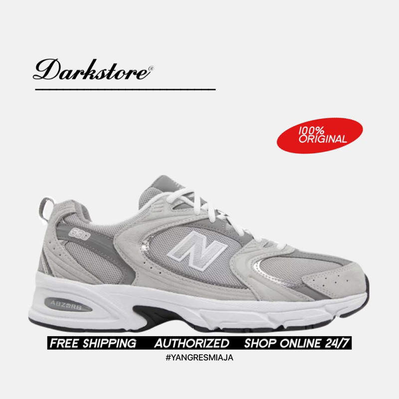 Jual New Balance 530 Grey MR530CK 100% Original Resmi | Shopee Indonesia