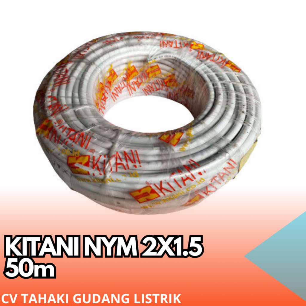 Jual Kabel KITANI NYM 2X1.5 per meter | Shopee Indonesia