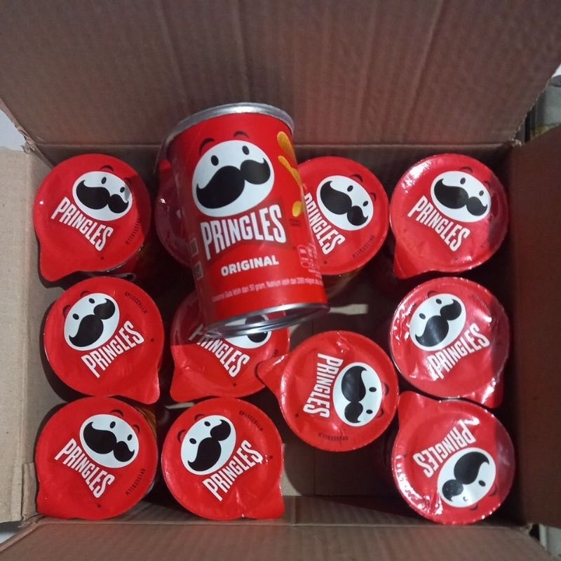 Jual Pringles Mini ori 42gr isi 12 kaleng | Shopee Indonesia