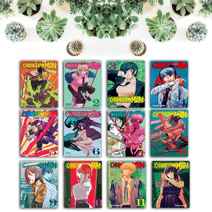 Jual Chainsaw Man (12 book series) by Tatsuki Fujimoto (English) | Shopee Indonesia