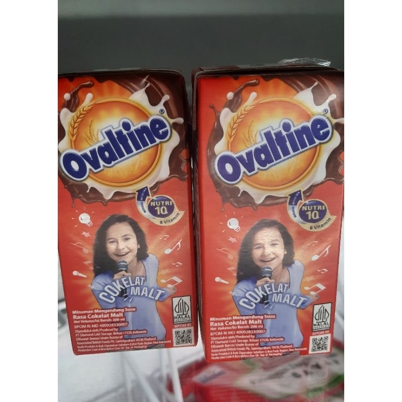 Jual Susu Ovaltine Cokelat Malt 200 ML | Shopee Indonesia