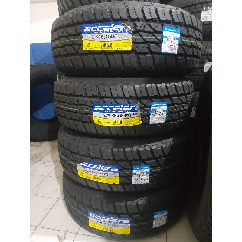 Jual Ban Mobil Semi Offroad 235 70 R15 Accelera Omikron A/T Tubeles ...