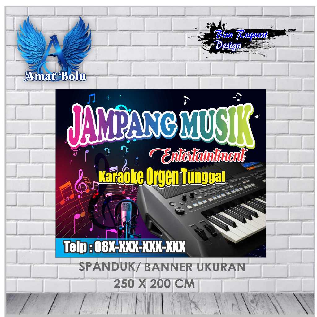 Jual Cetak Spanduk / BANNER MMT BALIGHO SPANDUK ORGAN TUNGGAL BUAT ...