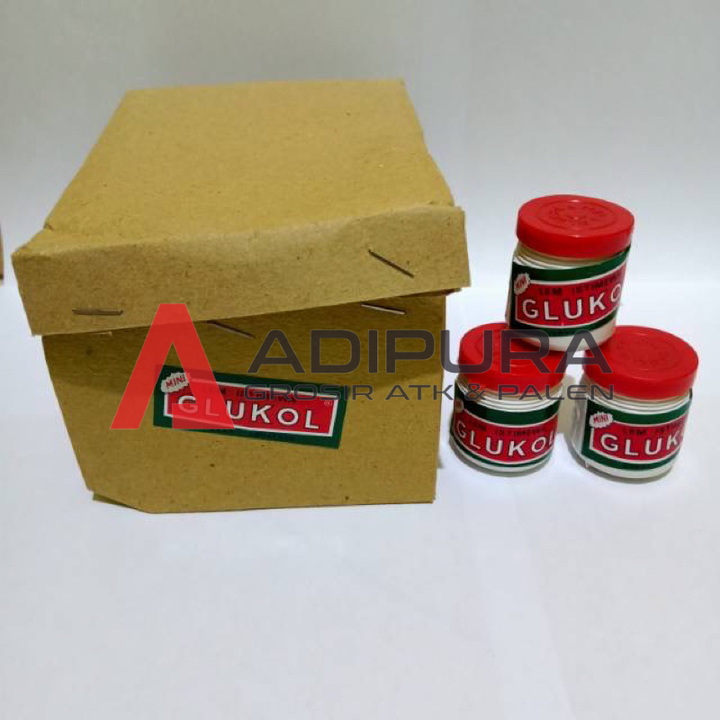 Jual (24 Pcs) Lem Kertas GLUKOL Kecil | Shopee Indonesia
