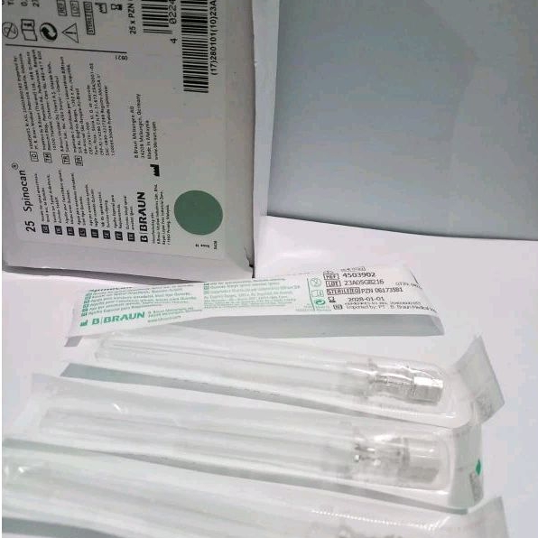 Jual Spinocan 27G / Spinal Needle 27 BBraun / Spinocan 27 eceran pcs ...