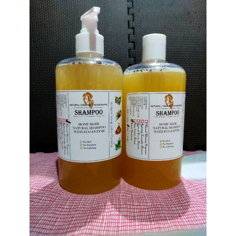 Jual Homemade Natural Shampoo with Eco Enzyme 500 ml | Shopee Indonesia