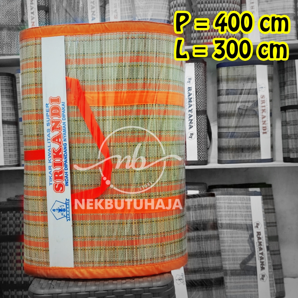Jual Tikar Lipat 3x4 Mendong Piknik Jumbo | Shopee Indonesia