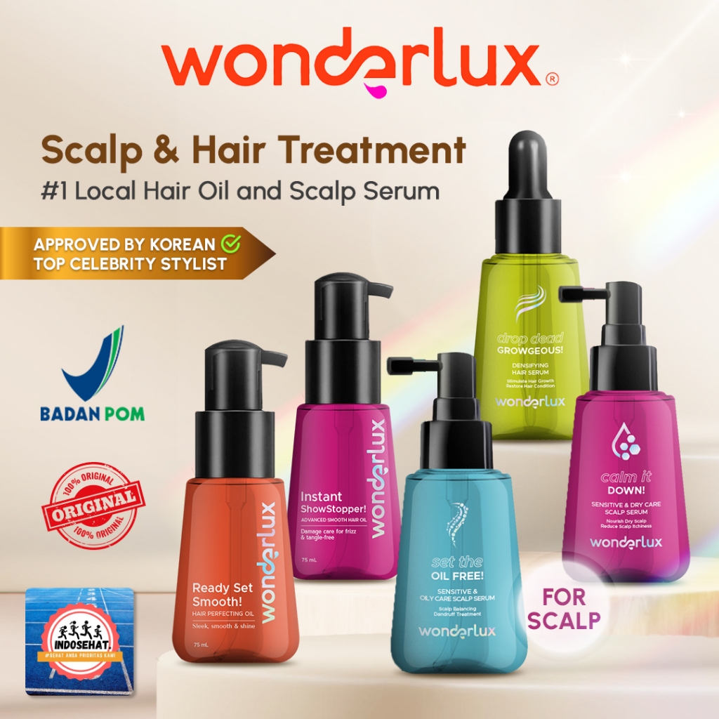 Jual WONDERLUX Drop Dead Growgeous Instant Showstopper Ready Set Smooth ...