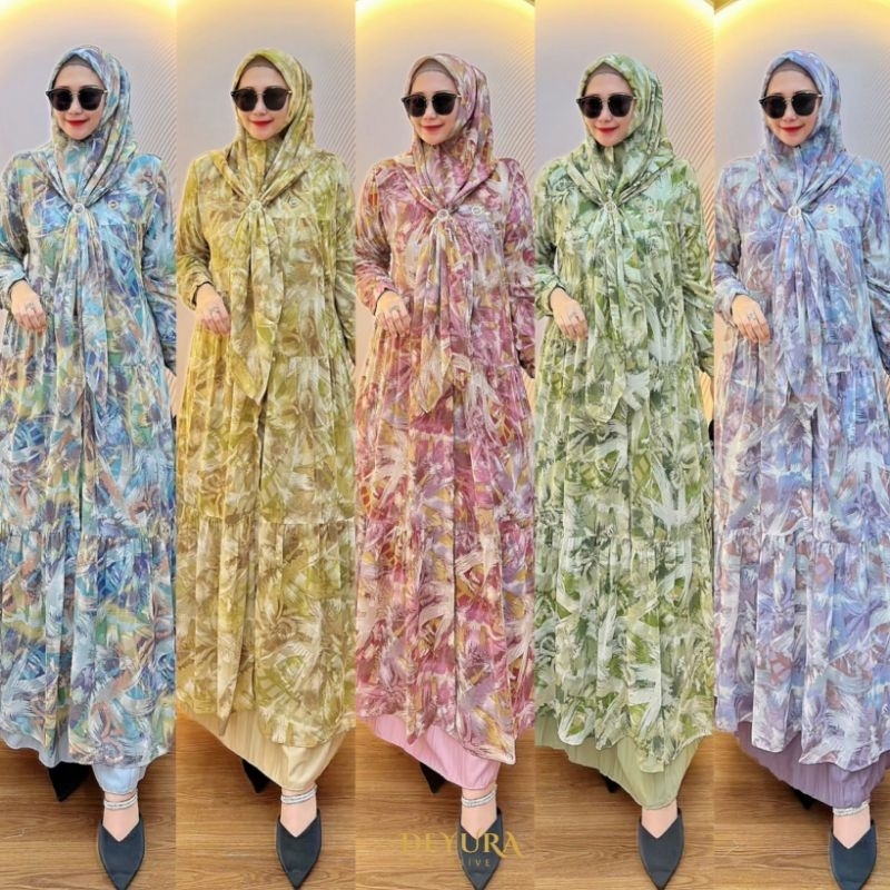 Jual Arissa set Rok Hijab by Deyura | Shopee Indonesia