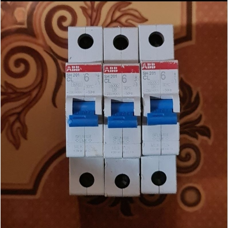 Jual Mcb pln 6a abb | Shopee Indonesia