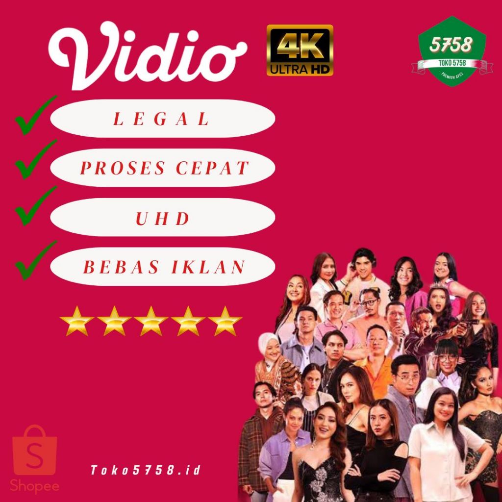 Jual VIDIOO PREMIUM NYA | Shopee Indonesia