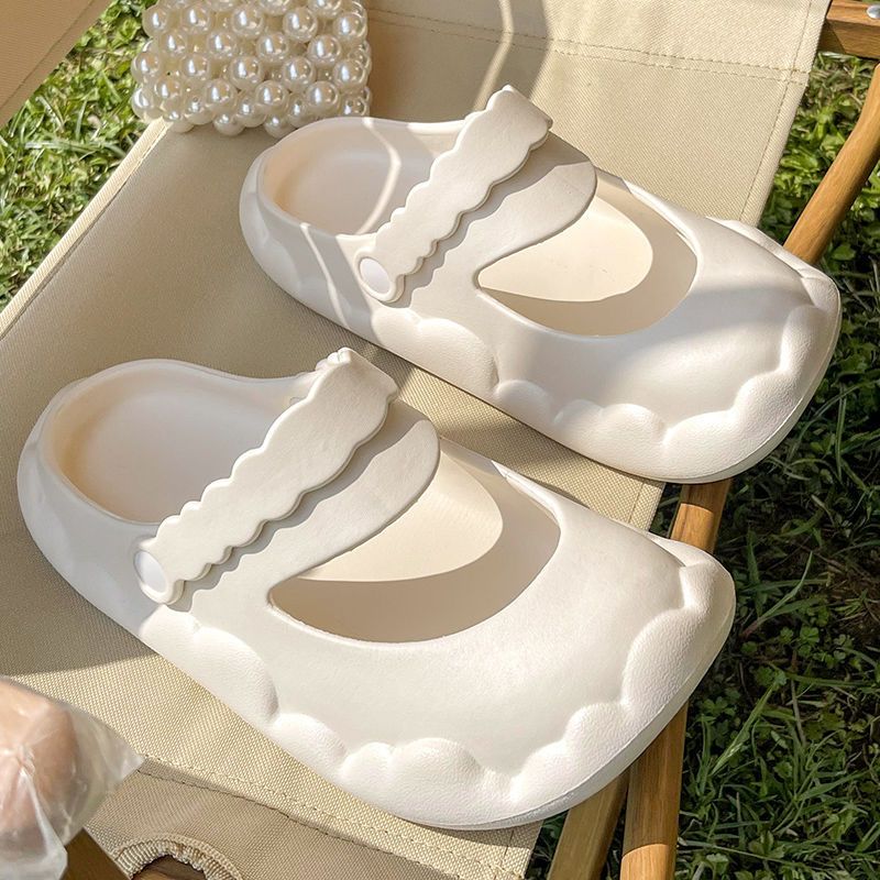 Jual Holy Sandal Sepatu Slop Wanita Original Trendy Anti slip Lembut ...
