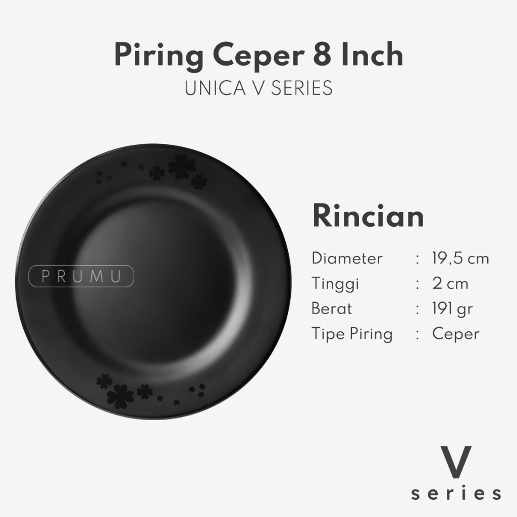 Jual Piring Melamin 8 Inch - Piring Cafe - Piring Resto - Piring ...