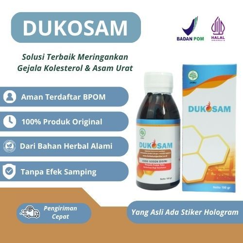 Jual MADU DUKOSAM Solusinya Atasi Asam Urat Kolesterol Dengan Komposisi ...