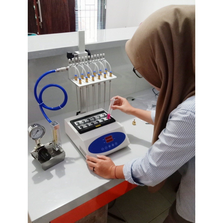 Jual Ready Stock Sample Concentrator Nitrogen Evaporator KD200 Complete with Regulator Valve ...