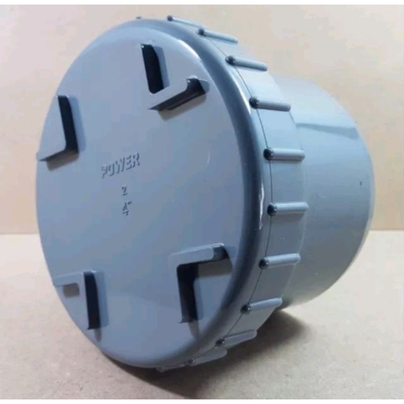 Jual Clean Out Cap Pvc Power 4" Inch I Tutup Pipa Pralon Septic Tank ...
