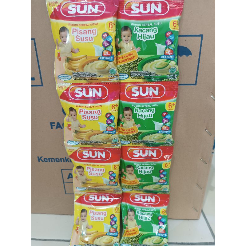 Jual Sun bubur cereal serenceng | Shopee Indonesia