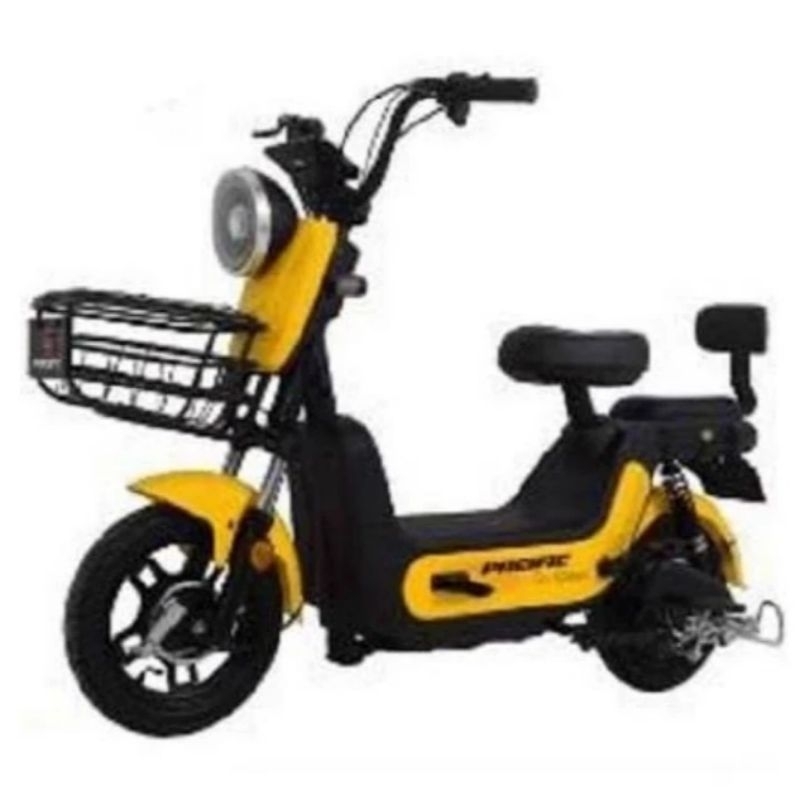 Jual SEPEDA LISTRIK PACIFIC ARGOS KUNING | Shopee Indonesia