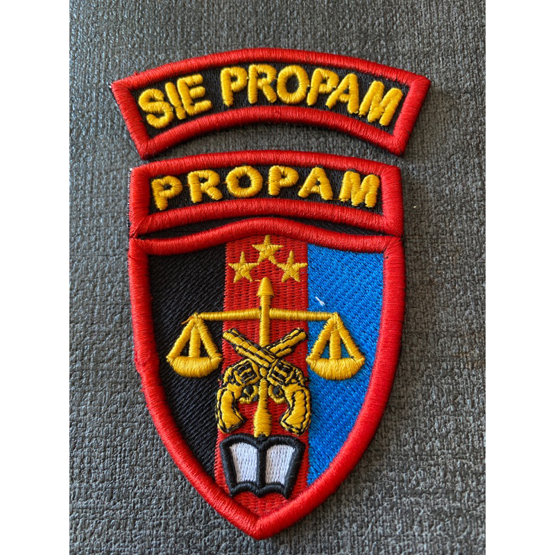 Jual Badge Logo Propam Bordir Timbul | Shopee Indonesia
