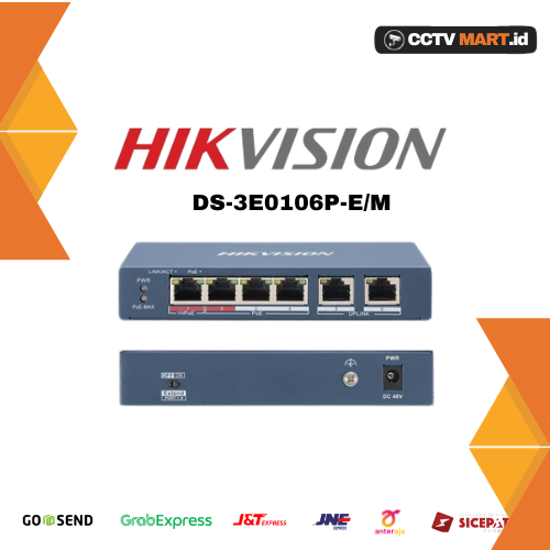 Jual DS-3E0106P-E/M - HIKVISION POE | Shopee Indonesia
