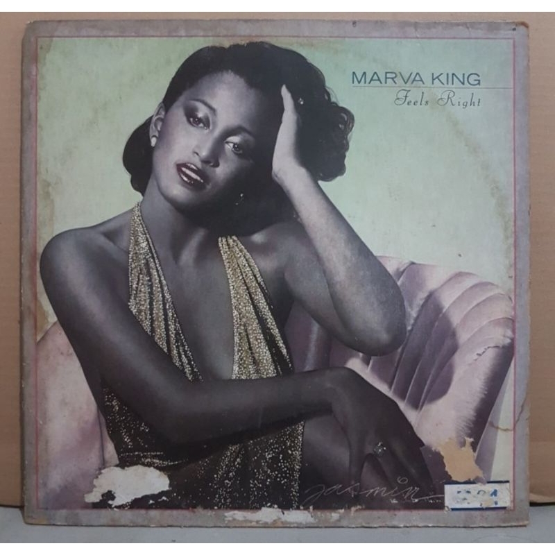 Jual Vinyl Piringan Hitam 12 inch Marva King-Feels Right | Shopee Indonesia