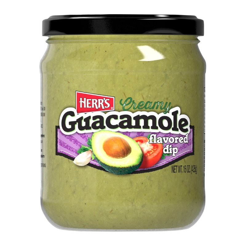 Jual Herrs Creamy Guacamole Flavored Dip 425gr / Dip Sauce / Guacamole ...