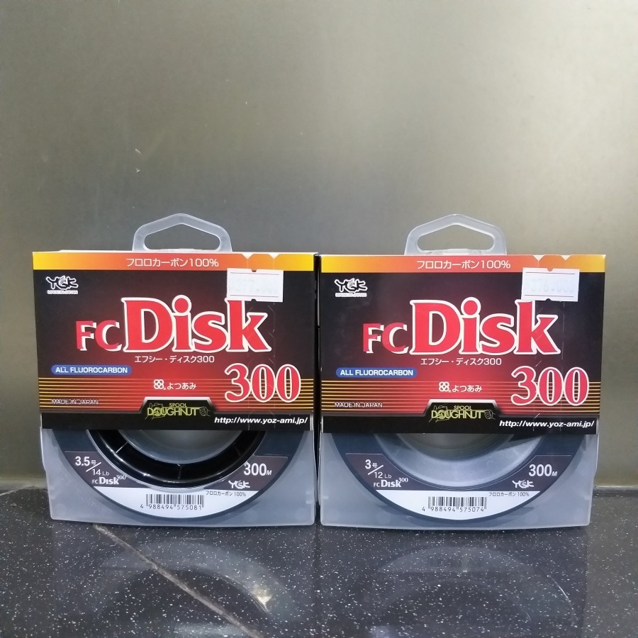 Jual Senar YGK FC DISK All Fluoro Carbon 300M PILIH UKURAN | Shopee ...