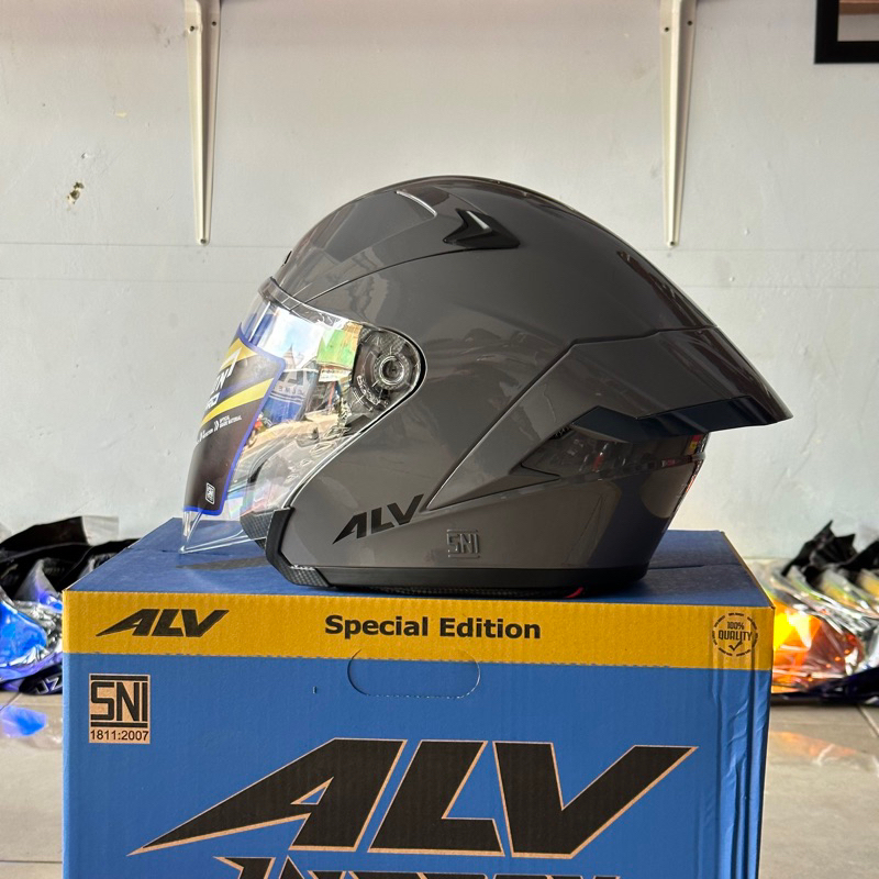 Jual Helm ALV ULTRON PRO Paket Ganteng Kaca Iridium | Shopee Indonesia