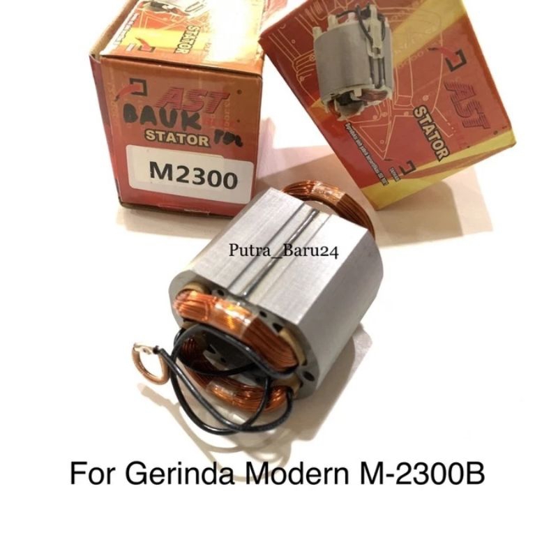 Jual Stator Gerinda Modern M2300B/ Stator mesin Gerinda Modern M-2300 ...