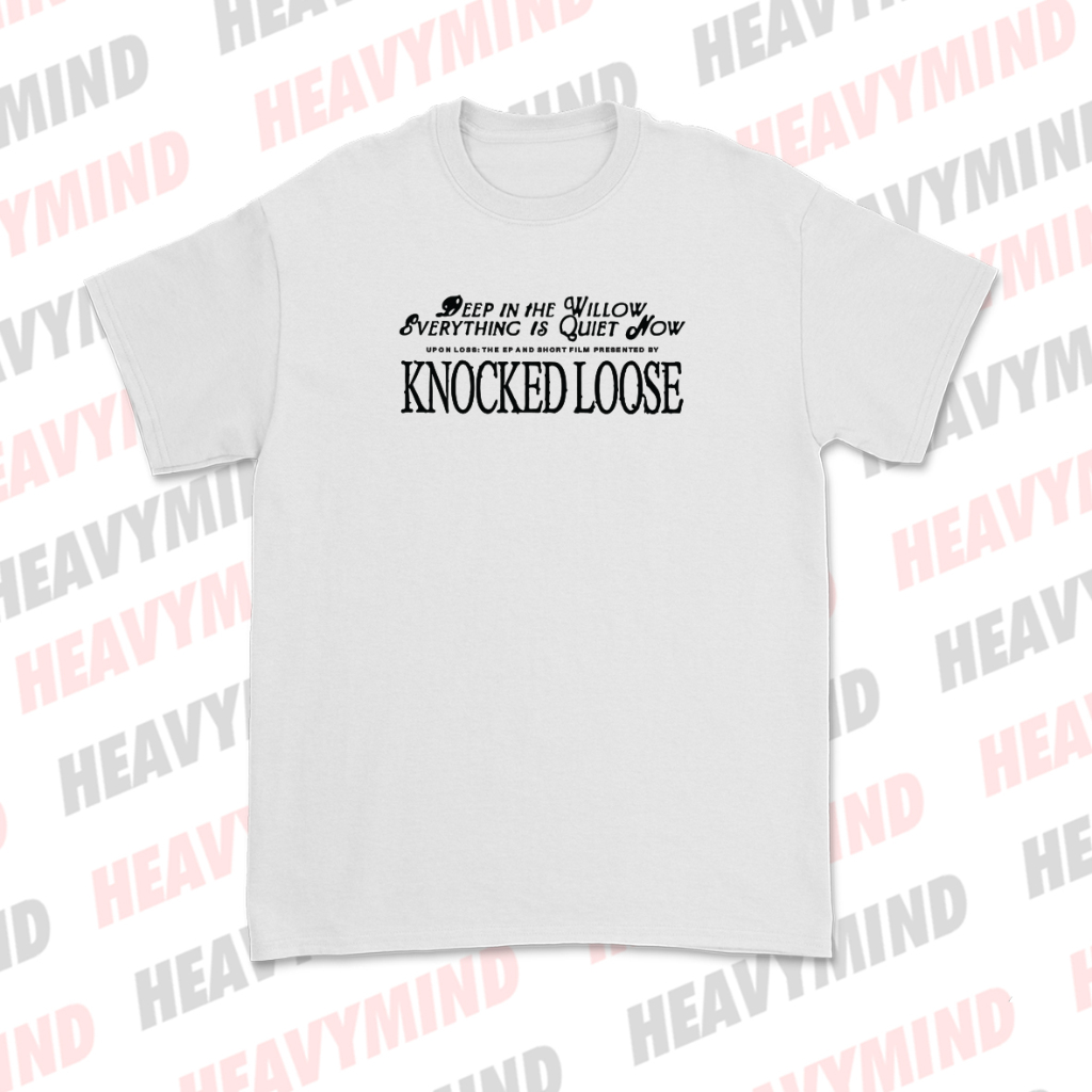 Jual Kaos Band Knocked Loose Upon Loss Tour Free Sticker | Shopee Indonesia