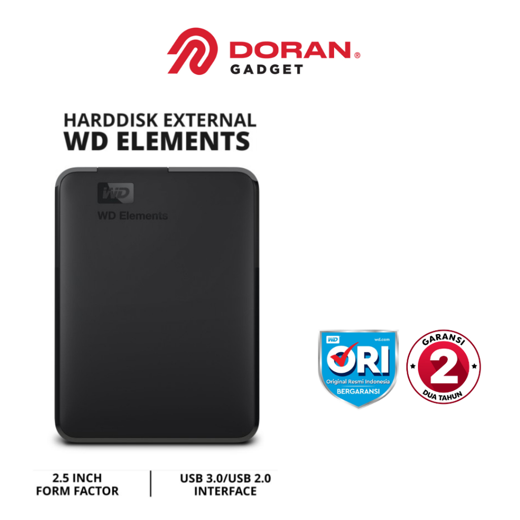 Jual WD Element Elements 1TB 2TB 4TB 5TB - HDD Hardisk Hard Disk ...