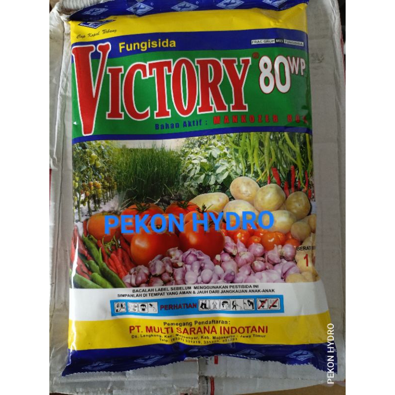 Jual Fungisida VICTORY 80 WP 1 KG Mancozeb Kemasan Pabrik | Shopee ...