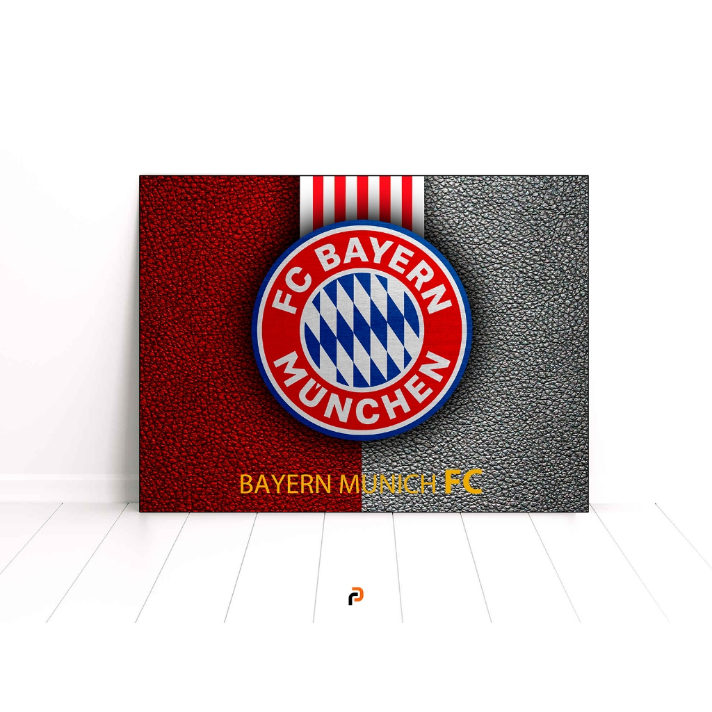 Jual Poster Sepak Bola Bayern Munchen 5 Termasuk Frame Siap Pasang ...