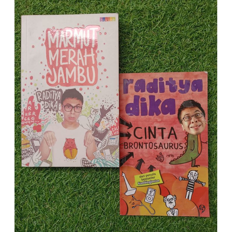 Jual Marmut Merah Jambu Cinta Brontosaurus Raditya Dika | Shopee Indonesia