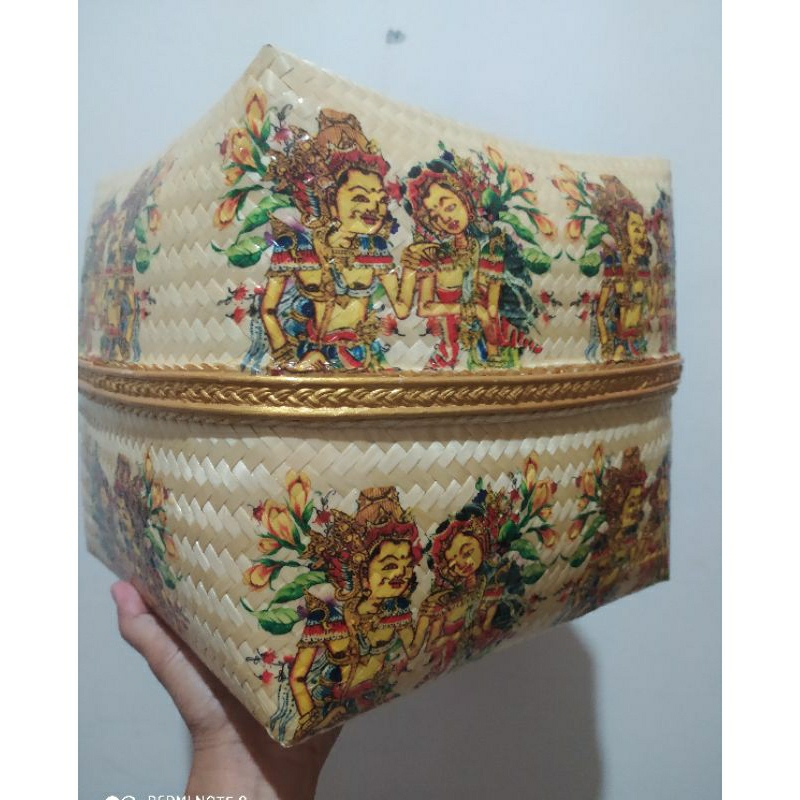Jual keben/sokasi wayang list gold bahan premium diameter 25cm | Shopee ...